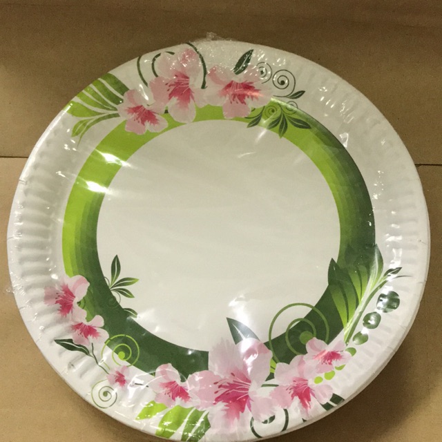 8” Printed Paper Plate 20pcs | Shopee Malaysia