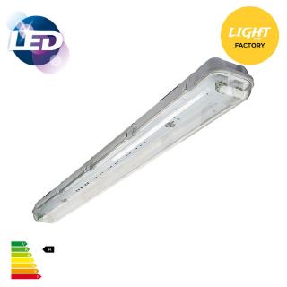 Anti Corrosive/Weatherproof LED T8 Single Circuit Casing For T8 LED ...