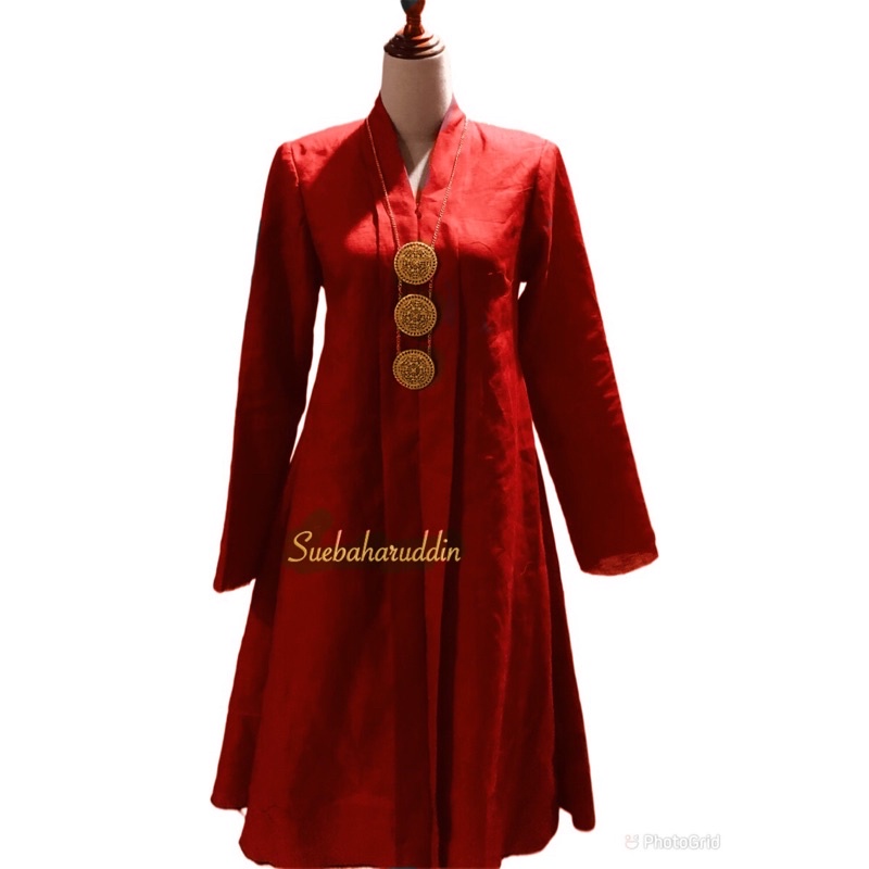 KEBAYA MODEN RIAU/ KAIN LIPAT BATIK SONGKET | Shopee Malaysia