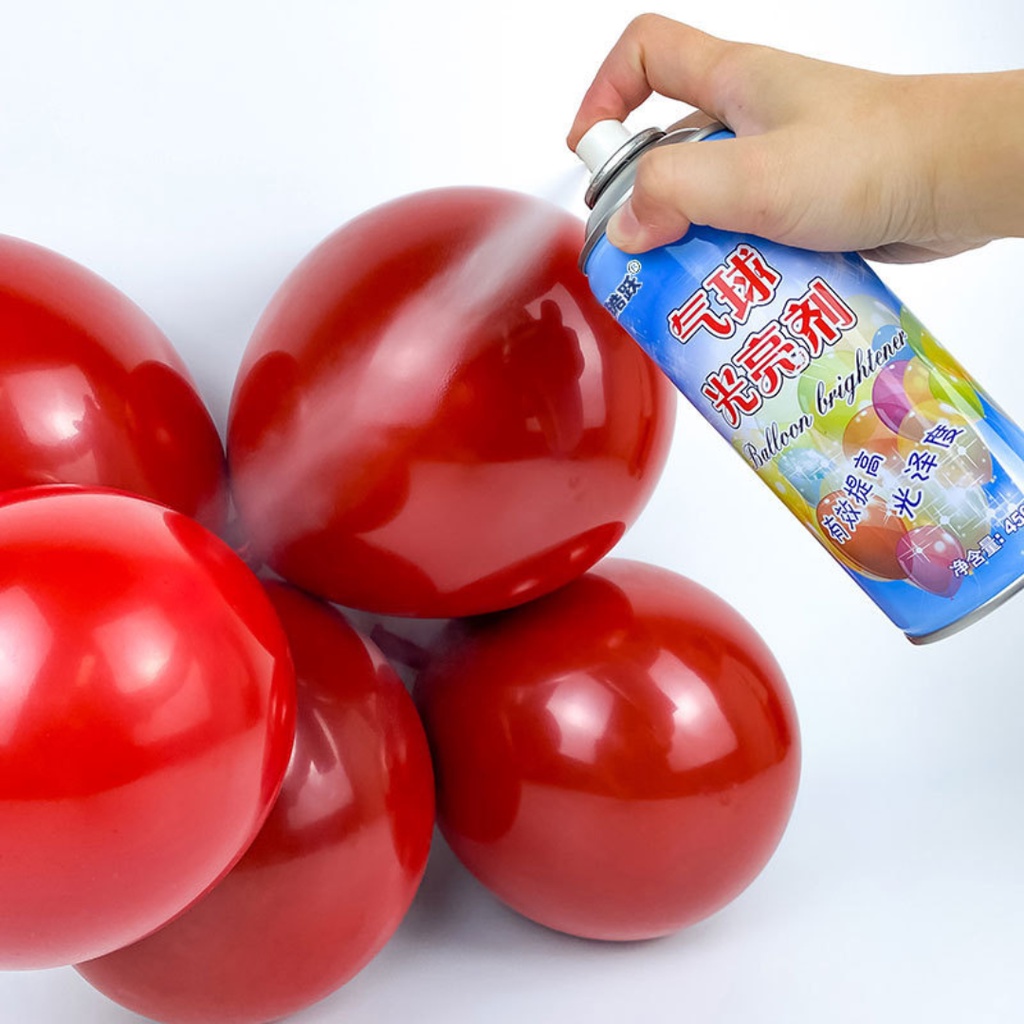 1 Bottle Balloon Brightener Polisher Shine Spray Spray Kilat Belon ...