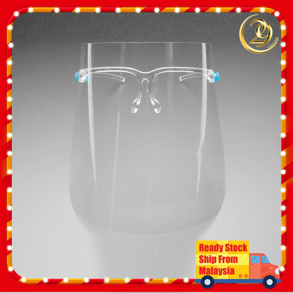 FACE SHIELD FRAME SET penghadang muka Face shield eye glass frame 1pc ...