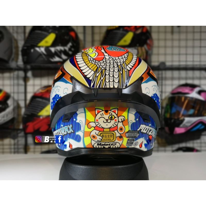 Original Motorax R50 Nipon Full Face Helmet XL | New PGMall