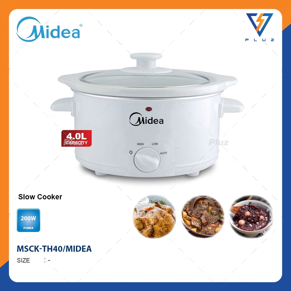 MIDEA MSCK-TH40 4.2L SLOW COOKER | Shopee Malaysia