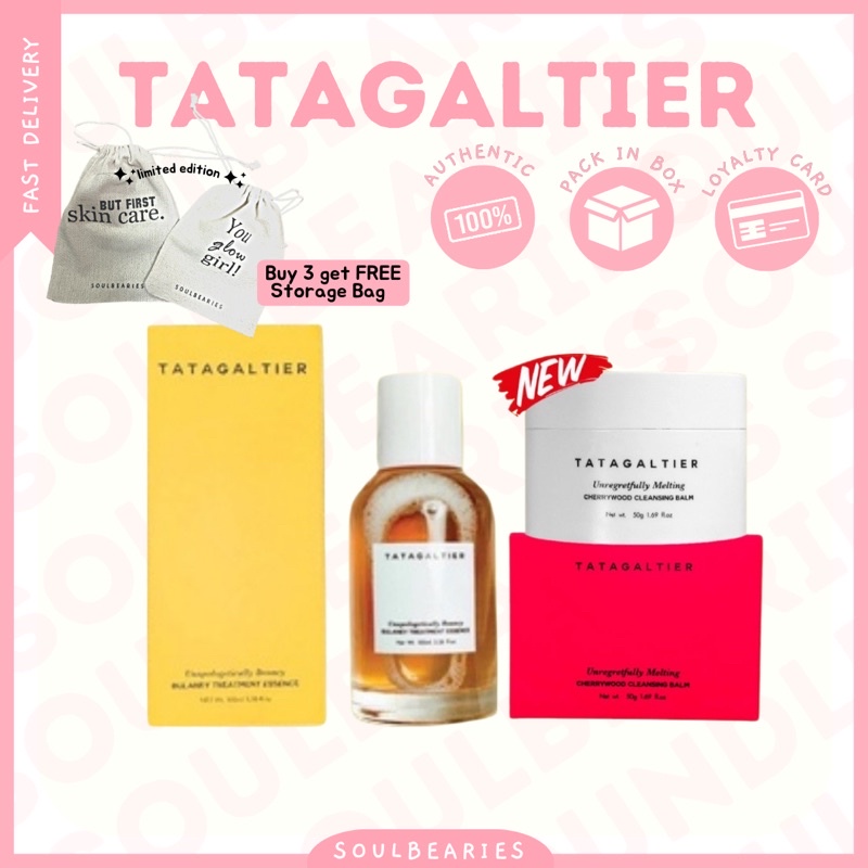 TATAGALTIER BTE BULANEY TREATMENT ESSENCE BTE CLEANSING BALM 40ML ...