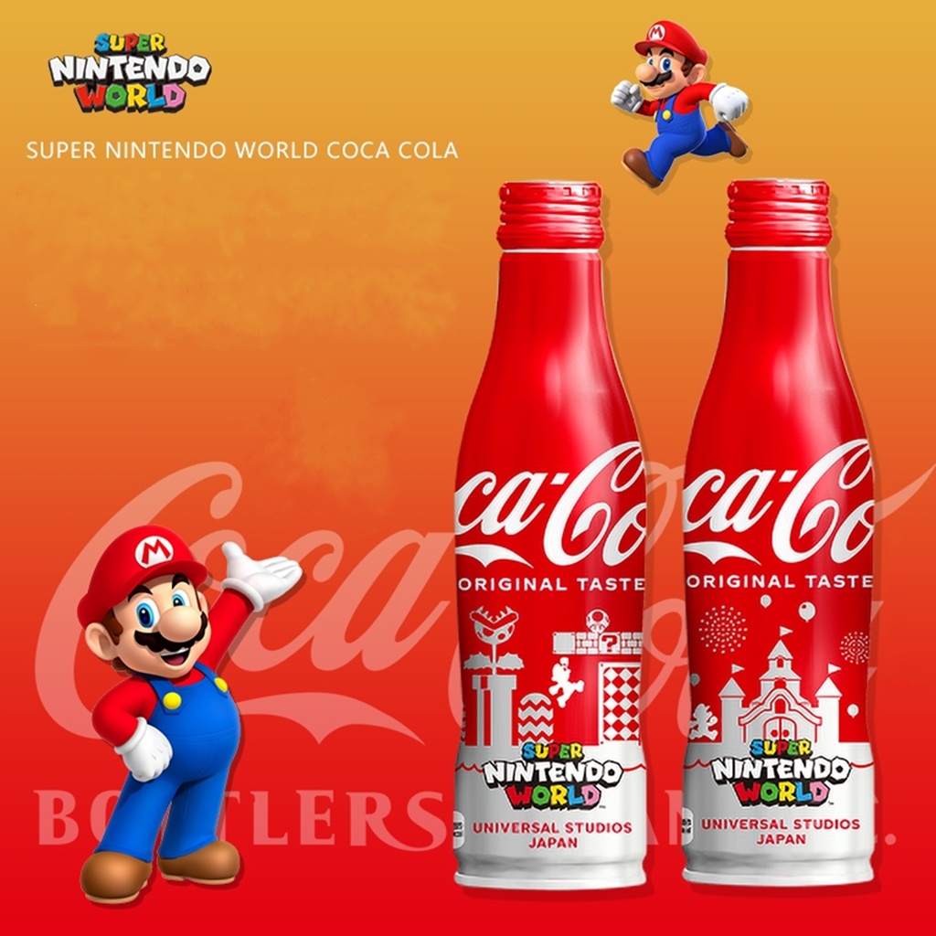 Coca-Cola Nintendo Super Mario Limited Edition Japan Imported | Shopee ...