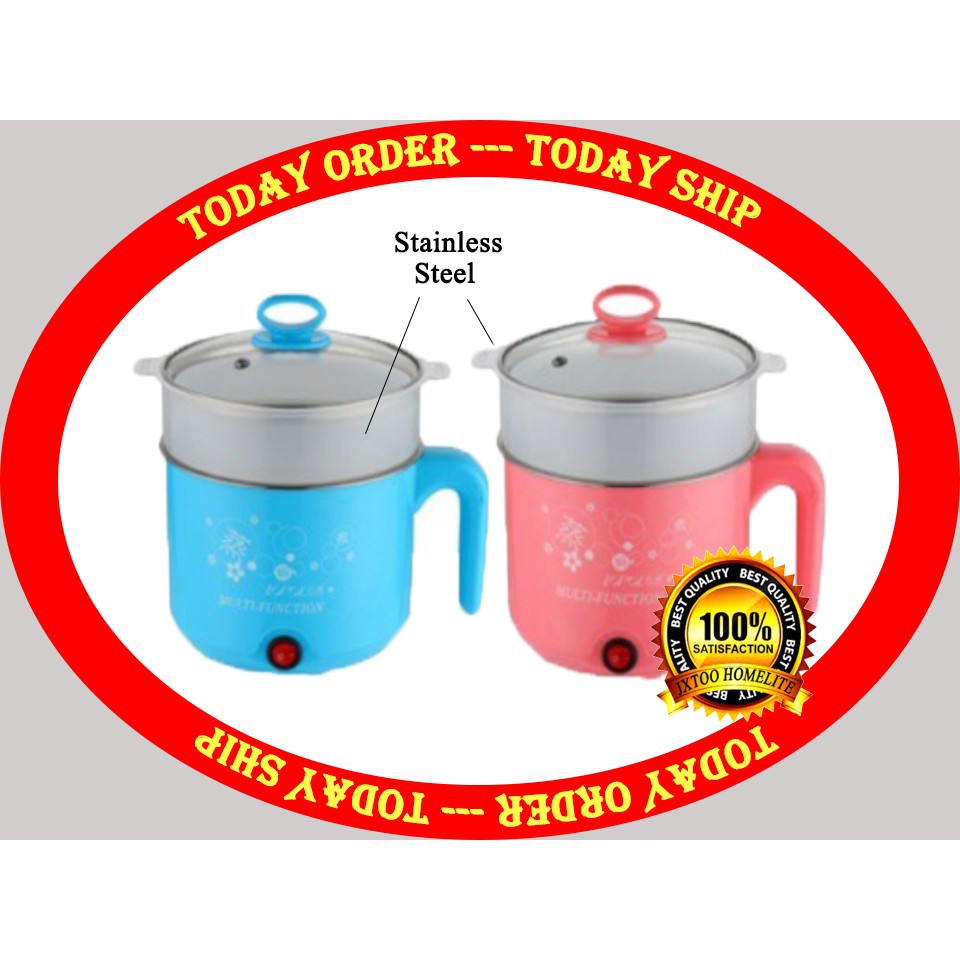 Steamboat and grill electric cooker rice cooker 1.8L Electric Multi ...