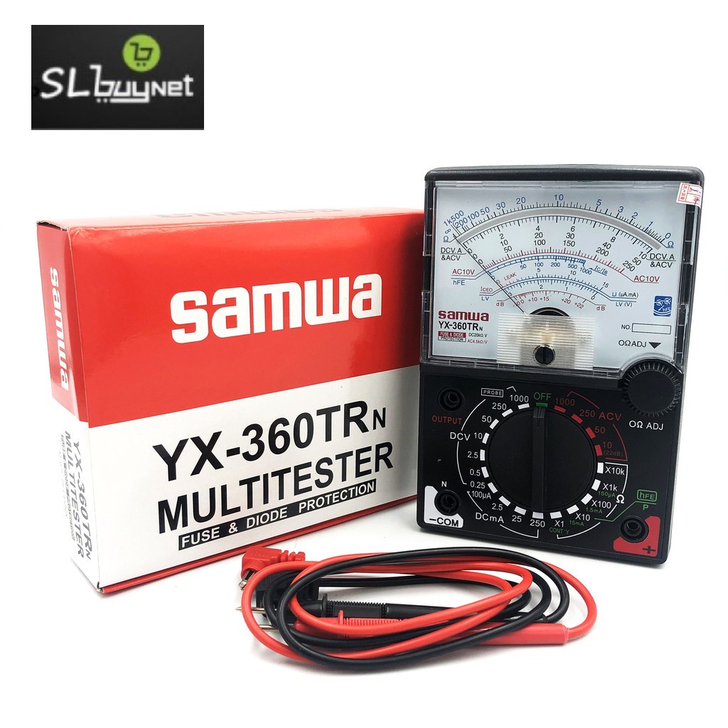 Analog Multimeter YX-360TR similar to Sunwa | Samwa YX-360TRn ...