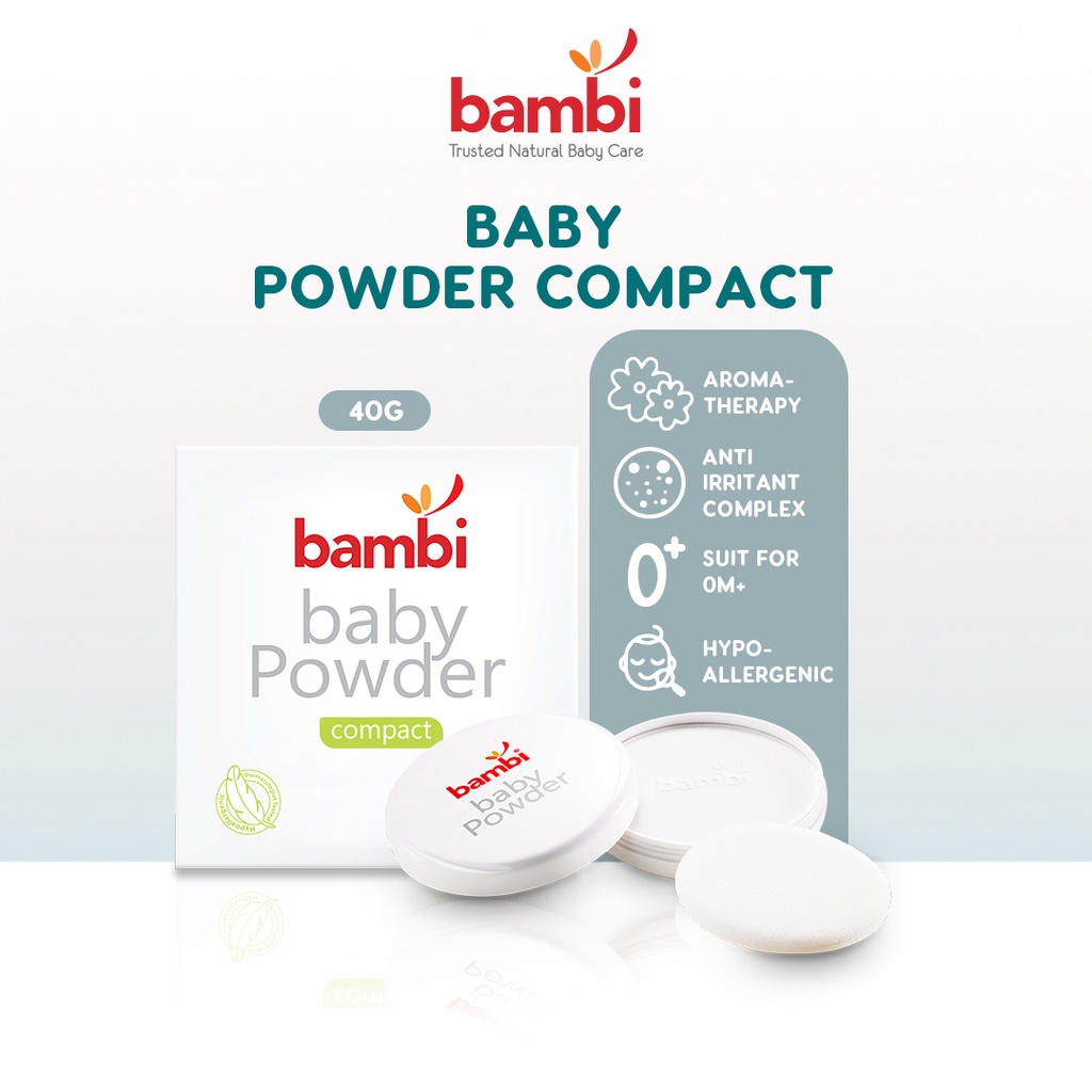 BAMBI Baby Powder Compact | Shopee Malaysia
