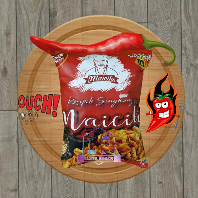 Maicih LEVEL 10 SNACK Chips MAICIH Spicy - Spicy Cassava Chips | Shopee ...
