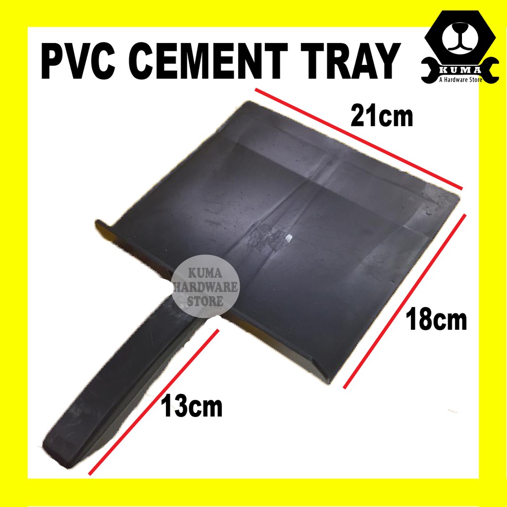 PVC CEMENT TRAY / TRAY CEMENT / DULANG SIMEN | Shopee Malaysia