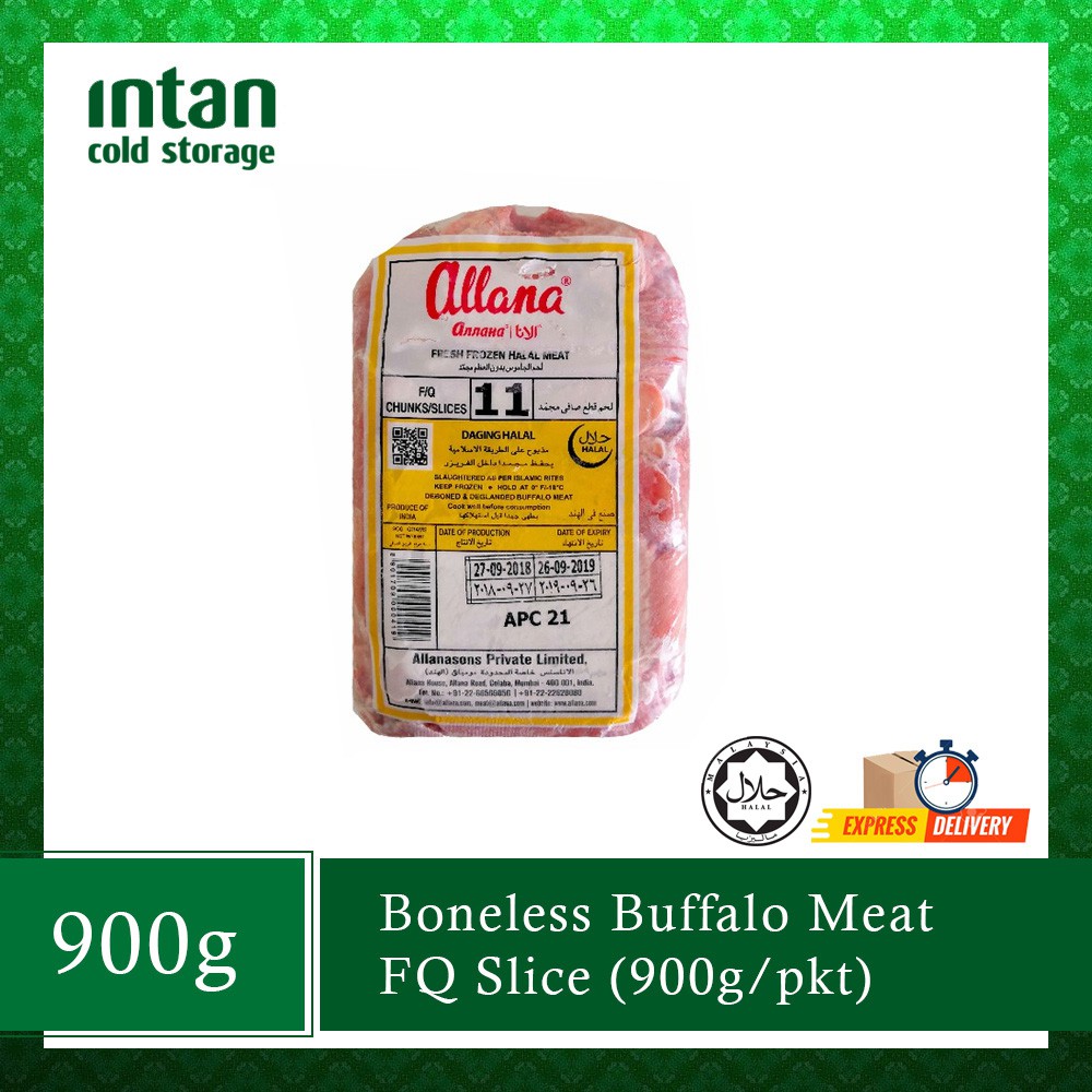 Boneless Buffalo Meat - FQ Slice (900g/pkt) | Shopee Malaysia