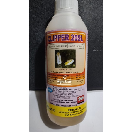Clipper 20 SL Acetamiprid Hextar Racun Lalat Putih / White fly / kutu/ Sama MOSPILAN KENMOS ...