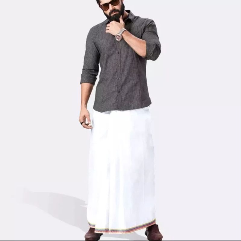 Premium White Lungi Bangladesh | Shopee Malaysia