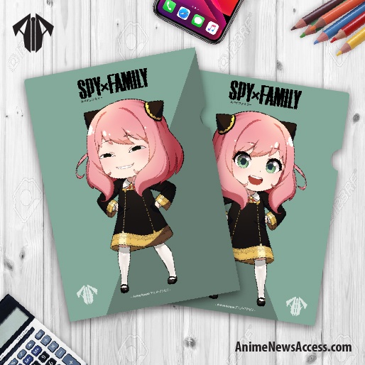 Anya Forger Spy X Family Doujin PP Plastic File Fanart Double-Sided A4 ...