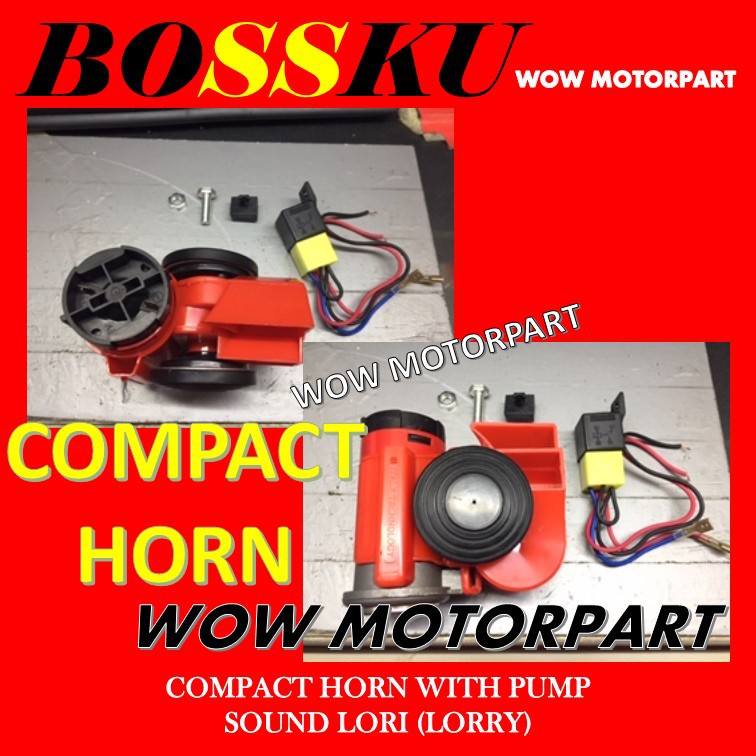 HORN AIR HORN COMPACT HORN SOUND HORN HORN ANGIN SOUND LORRY BUNYI LORI ...