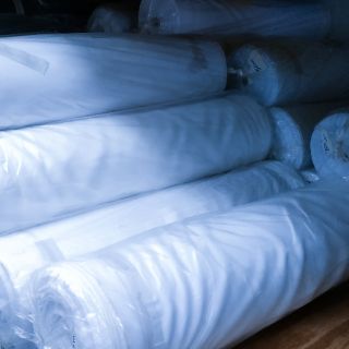 Kain Uniform Jururawat ( Yellow Line Biru Nila ) | Shopee Malaysia