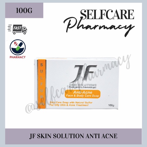 JF SULFUR SOAP ANTI ACNE FACE BODY CARE SOAP 100G | Shopee Malaysia