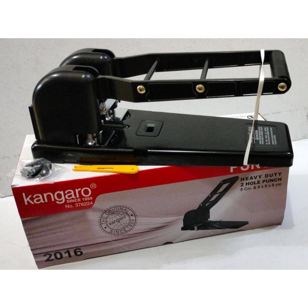 Kangaro Heavy Duty 2 Hole Punch 2016/Penebuk Dua Lubang/Penebuk Lubang ...
