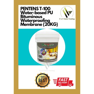 PENTENS T-100 Water-based PU Bituminous Waterproofing Membrane (20KG) | Shopee Malaysia
