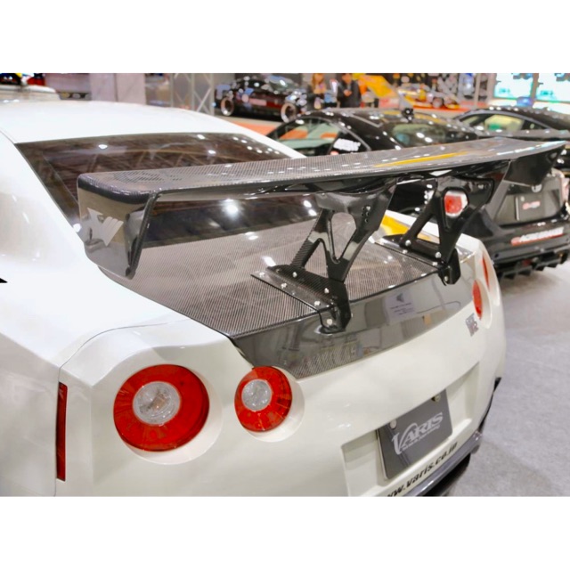 Nissan skyline gtr r 35 gtr35 r35 Varis Gt wing carbon fiber rear boot ...