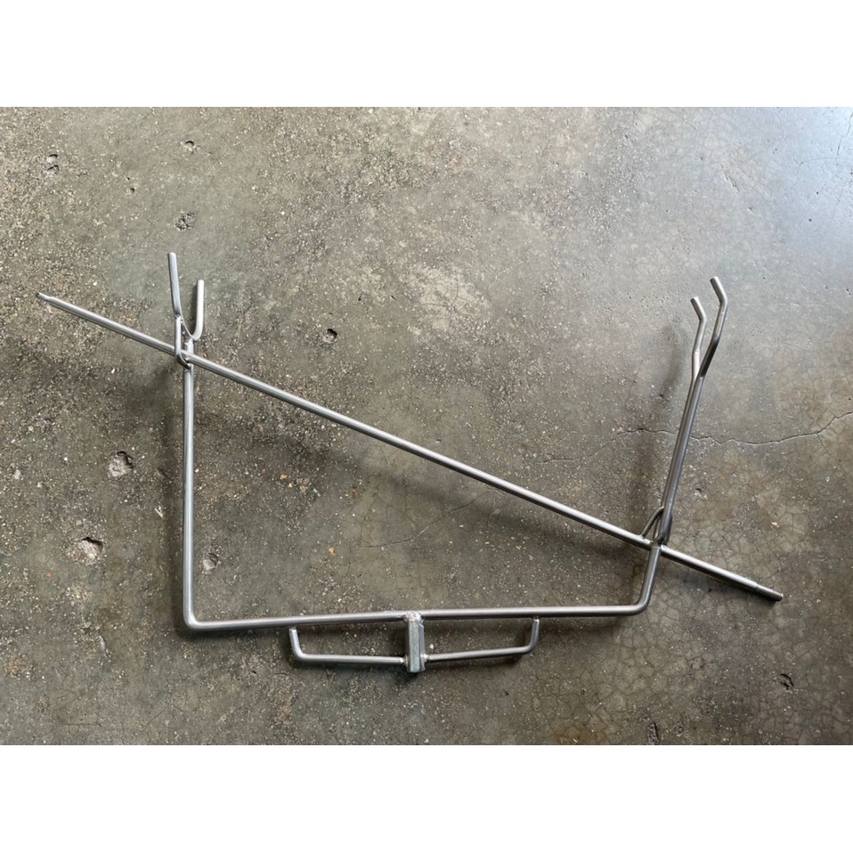 STAINLESS STEEL Pancang Pancing Rod Holder Rod Stand Kolam Big 'U ...