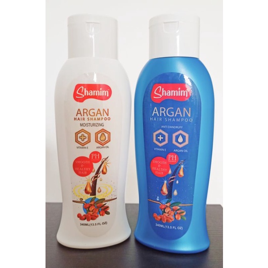 Syampu minyak Argan Moisturizing dan Anti Dandruff Jenama Shamim Produk ...