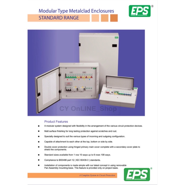 EPS Metal MCB Box (100% Original) | Shopee Malaysia