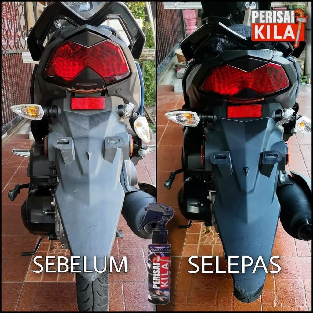 [ FREE SPAN ] Plastic Nano Coating Perisai Kilat Pengilat Cover Plastik ...