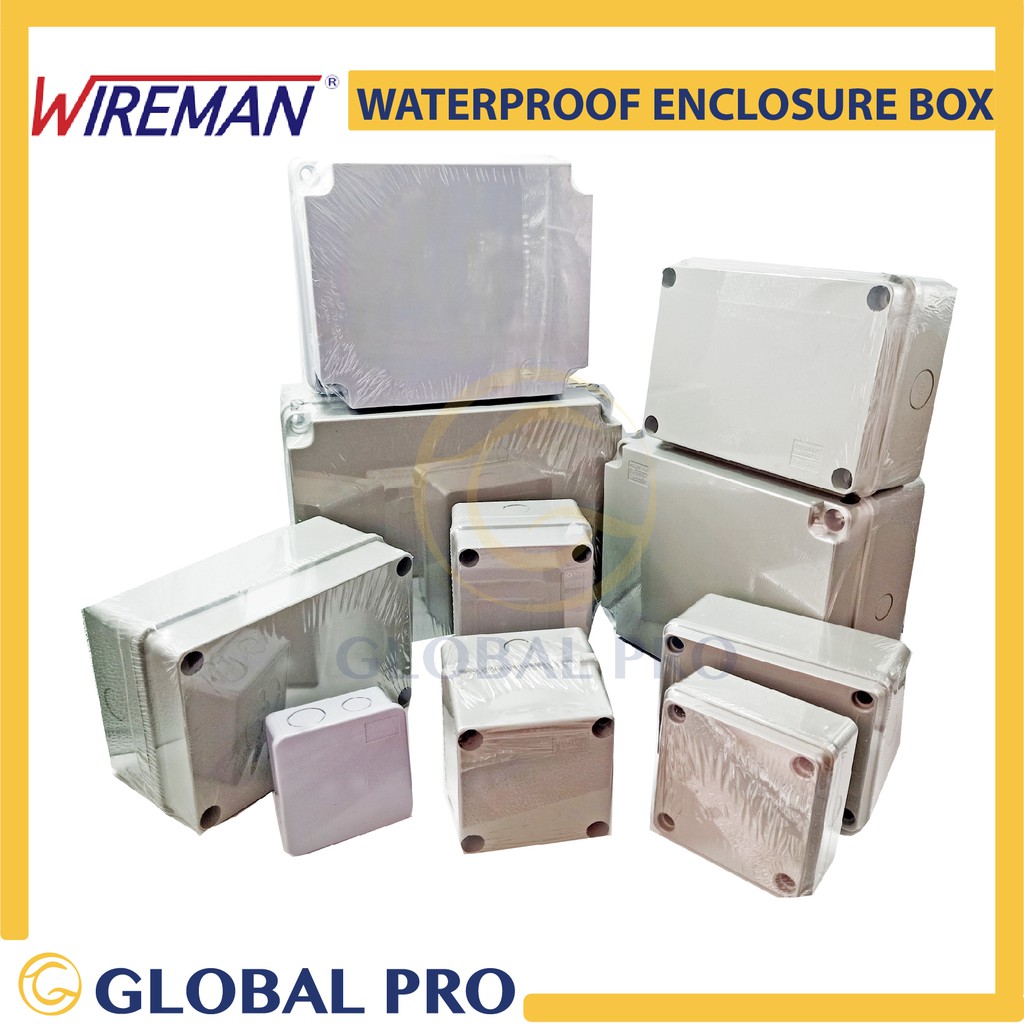PVC Multipurpose Waterproof / Weatherproof Electronic Project Enclosure ...