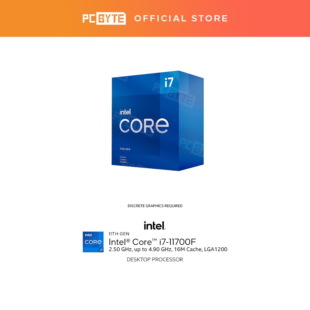 Intel Core i7 11700F 8 Cores/16 Threads 2.5/4.9GHz LGA1200 Processor ...