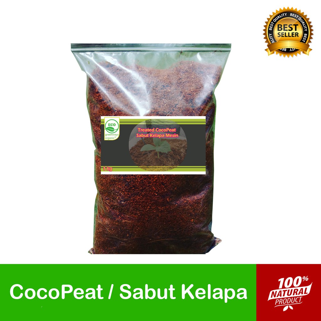 CocoPeat Sabut Kelapa ( 1kg) | Shopee Malaysia