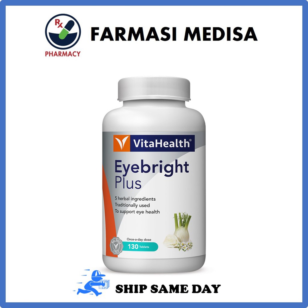 (SHIP SAME DAY)VitaHealth EyeBright Plus Supplement Kesihatan Mata ...