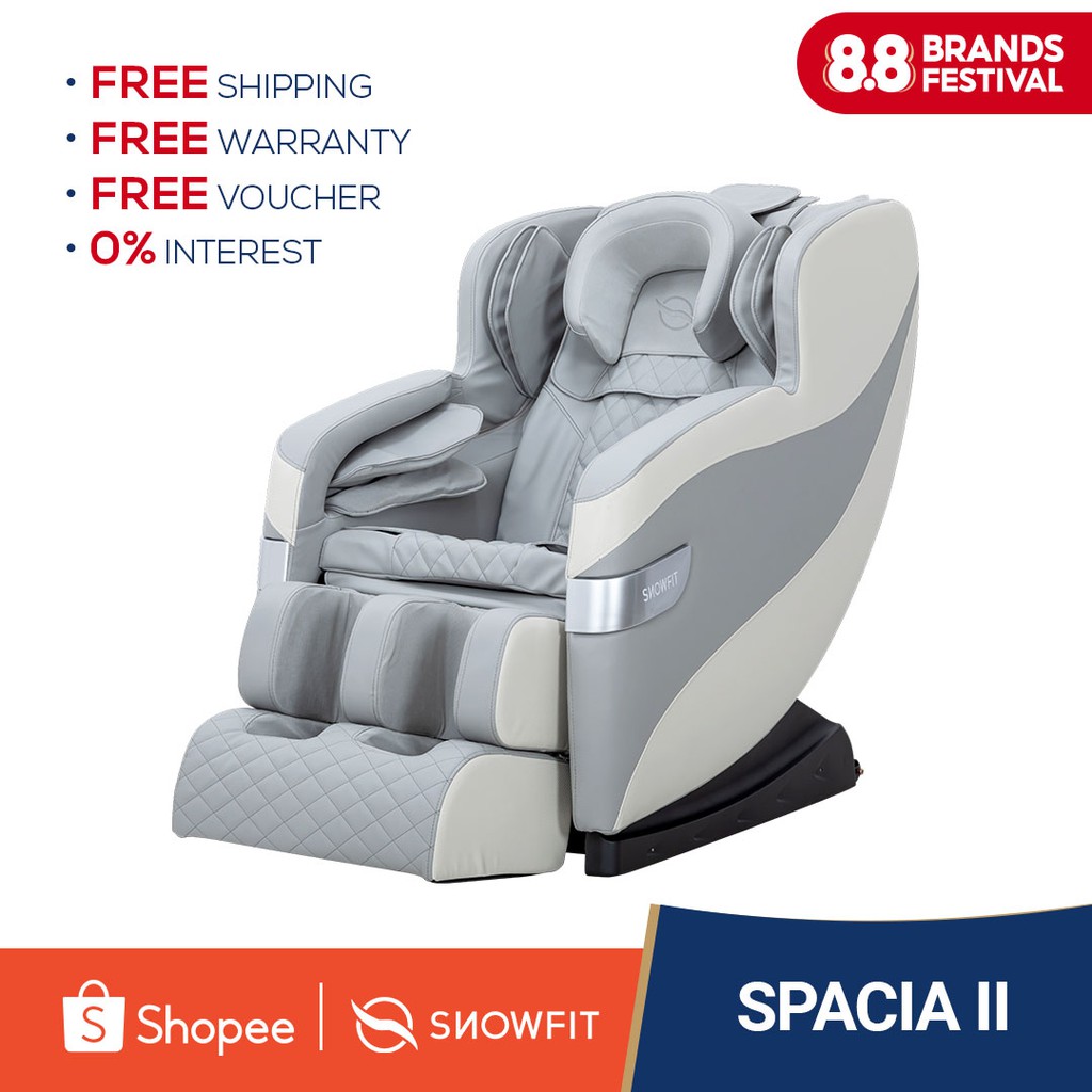 SNOWFIT Spacia II Luxury Multifunctional Smart Massage Chair | Shopee ...