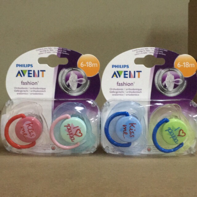 Avent Soother I lOVE PAPA 6-18month | Shopee Malaysia