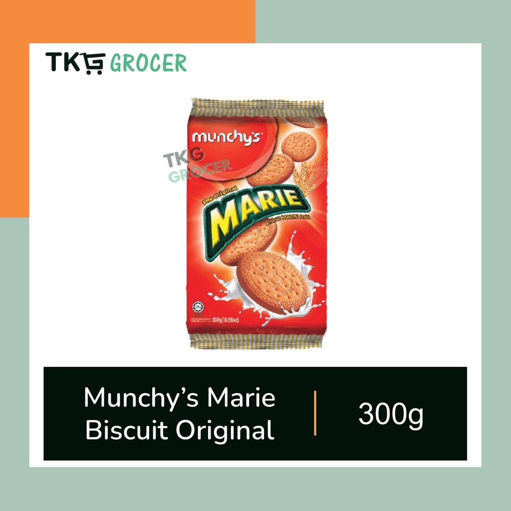 Munchy’s Marie Biscuit Original 300g | Shopee Malaysia