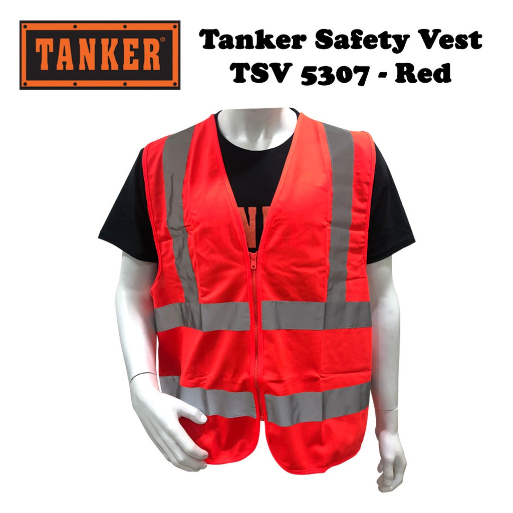 Tanker Safety Vest TSV5307 - Red | Shopee Malaysia