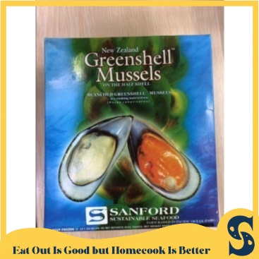 Mussel 1/2 Shell New Zealand 800GM/PKT(Above RM130, JB: Free Delivery ...
