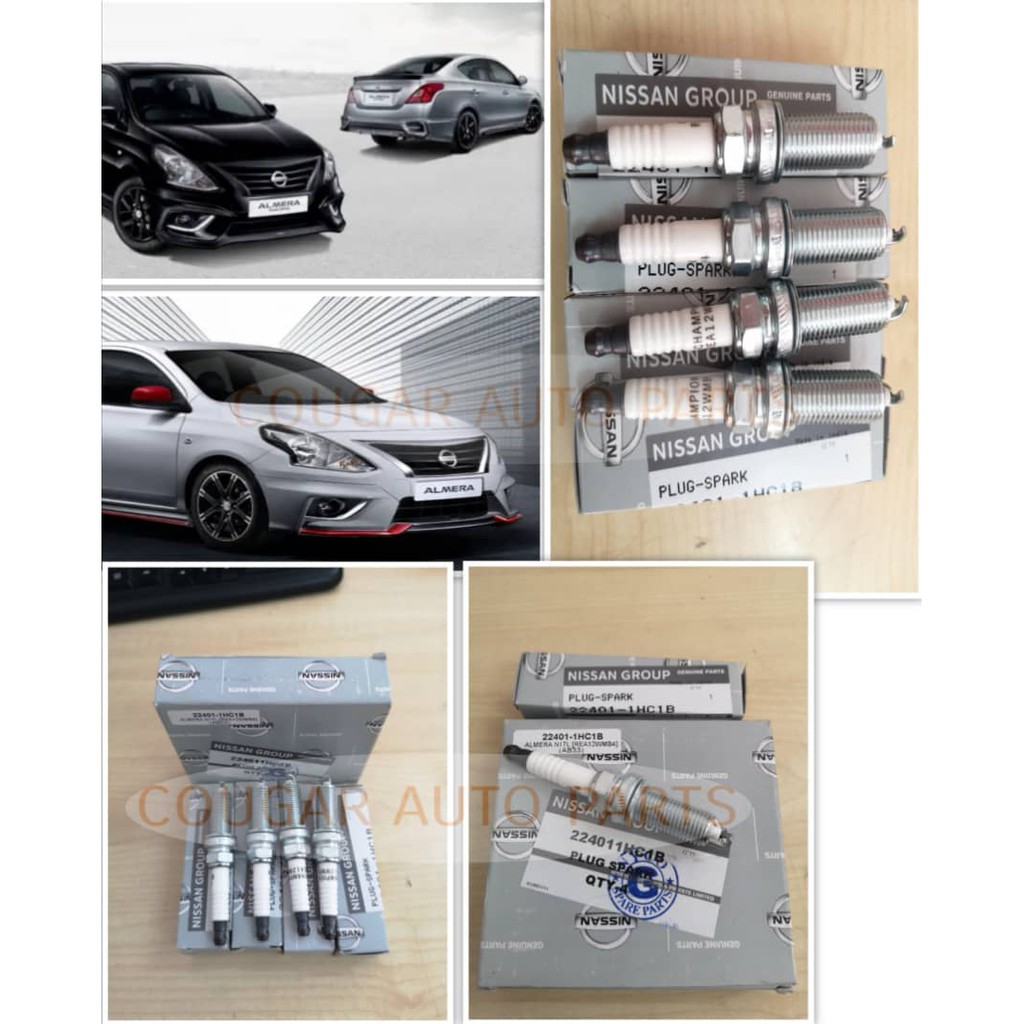 ORIGINAL NISSAN ALMERA SPARK PLUG | Shopee Malaysia