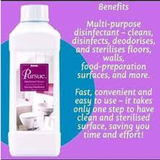 Amway PURSUE Disinfectant Cleaner One Step - 1L - 100% Amway Original ...