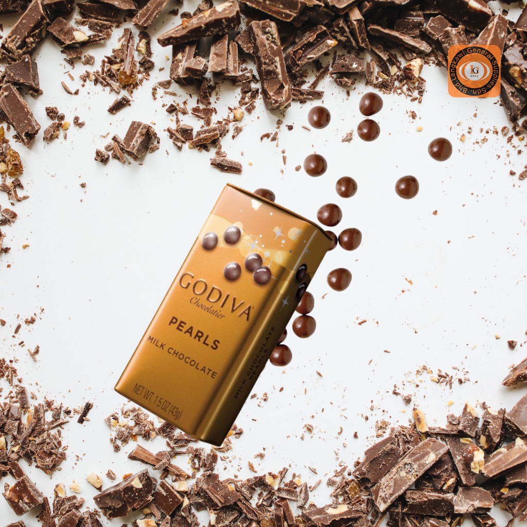 GODIVA Pearls Milk Chocolate 43gm Best Bfr.18/01/2022 | Shopee Malaysia