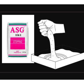 ASG Stopping Compound / Simen Plaster Ceiling 20kg | Shopee Malaysia