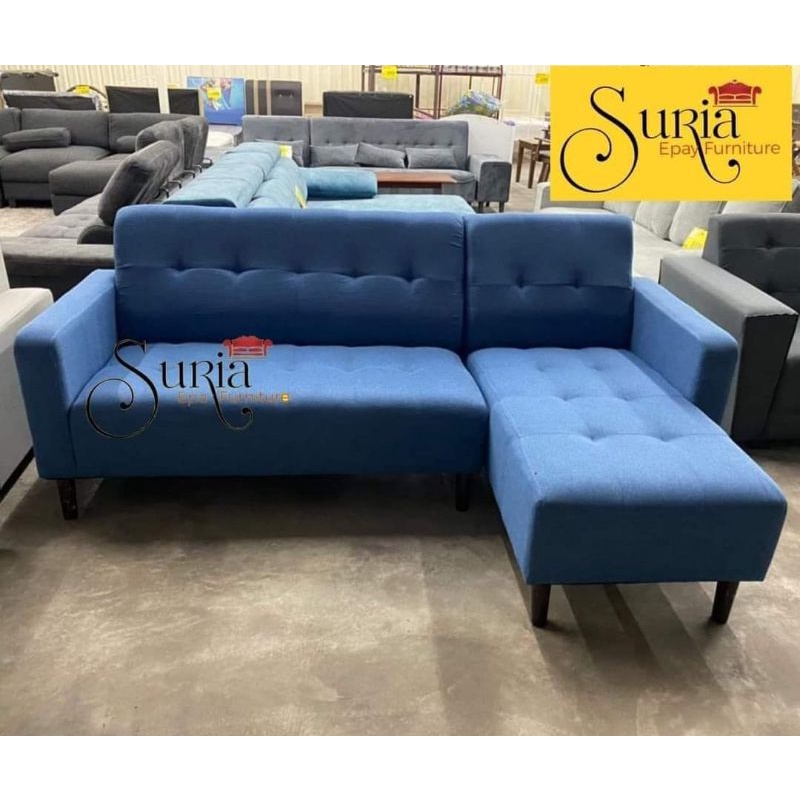 Suria~L Shape Sofa SF501 (Set Tamu/L Sofa/Relex Sofa) | Shopee Malaysia