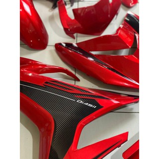 COVER SET Y15ZR V1 V2 ALL RED RC MERAH COVERSET PREMIUM EDITION BODYSET ...