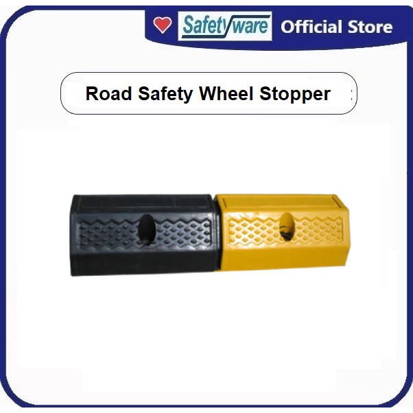 Safetyware Wheel Stopper for Cars Vans I Road Safety Equipment | Shopee ...