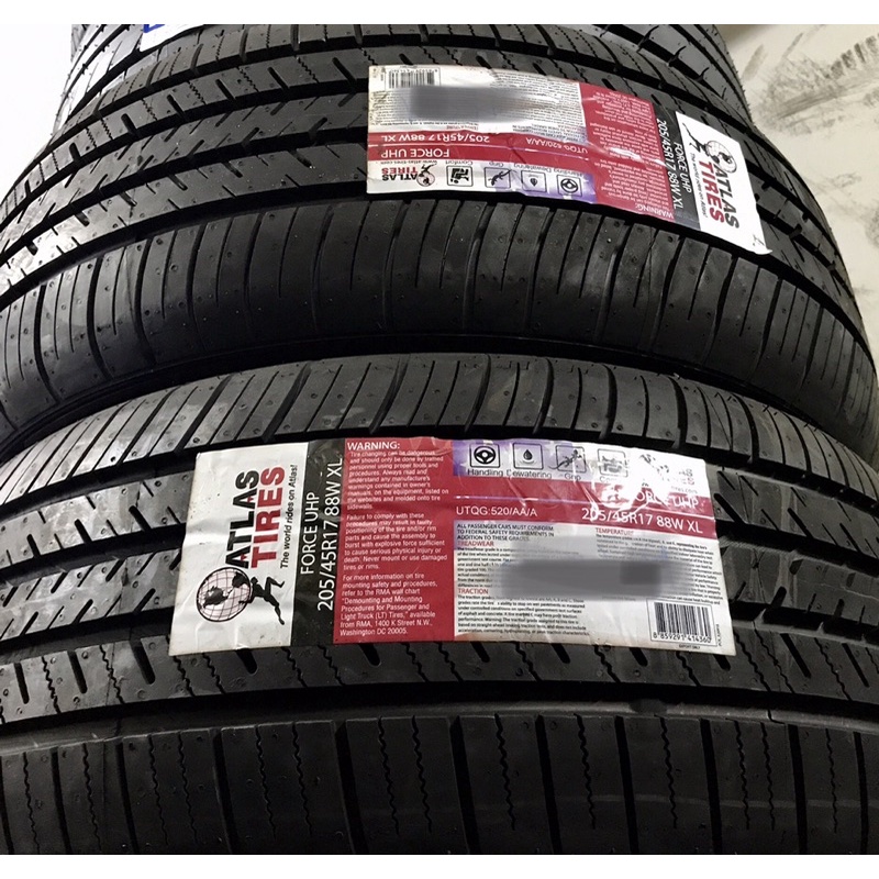 205/45R17 205 45 17 ATLAS Car tyre tire kereta tayar Wheel Rim 17 inch | Shopee Malaysia