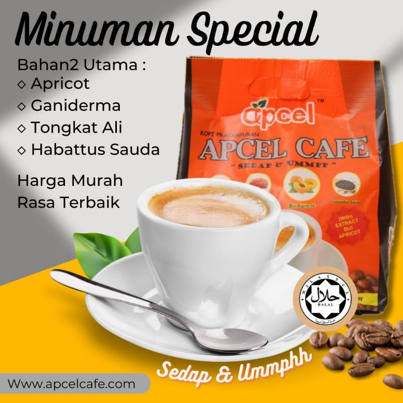 Apcel Cafe original hq | Shopee Malaysia