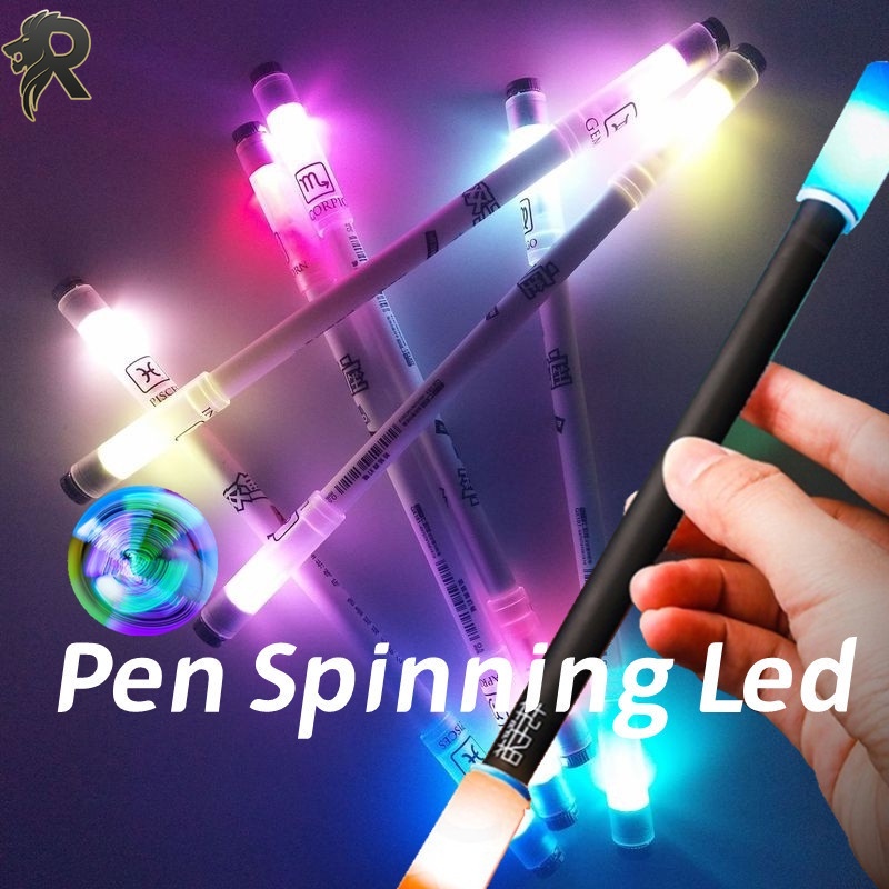 RL Anime Light Spinning Pen /Rotating LED Pen Demon Slayer Naruto One ...