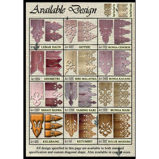 Kayu Fascia Papan Manis Kerawang ~ Keping2an Menegak ~ [ Kayu Meranti ...