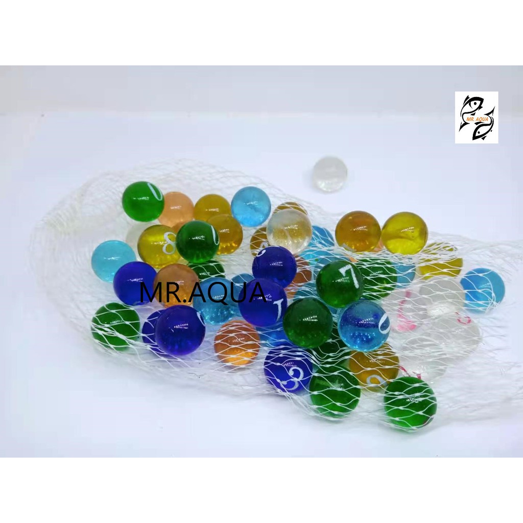 GULI Glass Marble 16mm - ( 1 pack ) | Shopee Malaysia