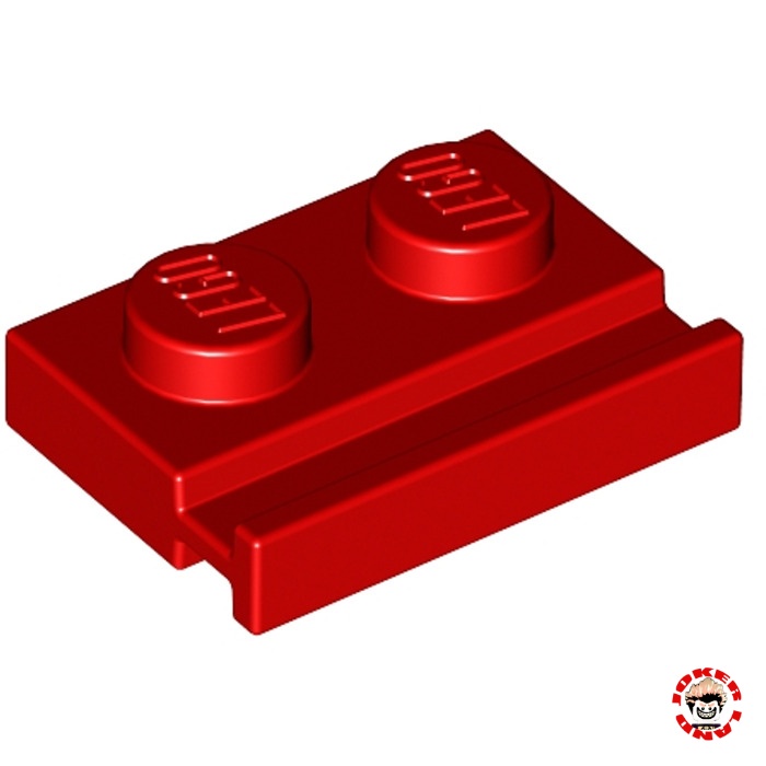 LEGO PART 32028 - PLATE, MODIFIED 1 X 2 w DOOR RAIL | Shopee Malaysia